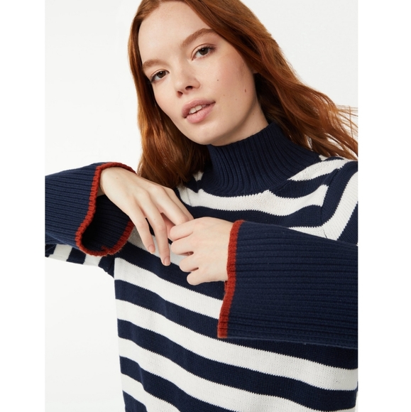 Free Assembly | Sweaters | Free Assembly Womens Ribbed Turtleneck ...
